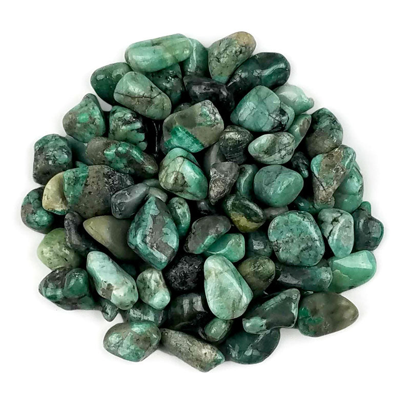 Emerald Tumbled – Crystal Hollow
